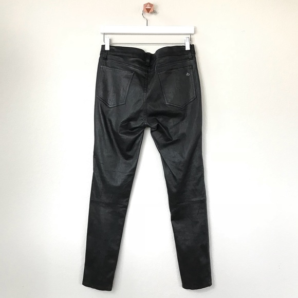 rag & bone | Pants & Jumpsuits | Rag Bone Hyde Metal Studded Leather Pants | Poshmark